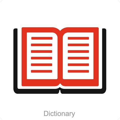 Dictionary And Data Icon Concept 38823015 Vector Art At Vecteezy