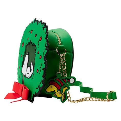 Loungefly Peanuts Snoopy Woodstock Light Up Wreath Crossbody Bag Shop Toyz N Fun