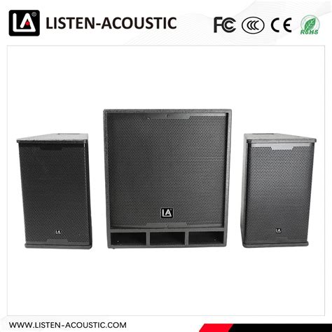 Line Array PRO Audio Commercial Power Amplifier DJ Speaker Manufacture Active PA System PA