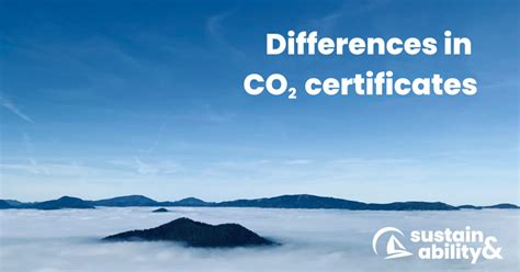 Differences In Co2 Certificates