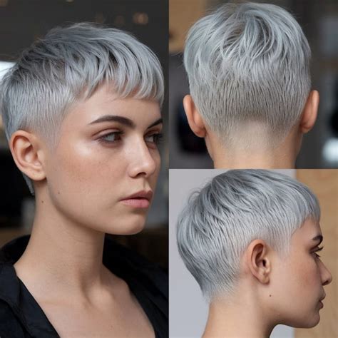 30 Stunning Gray Pixie Haircuts For All Ages