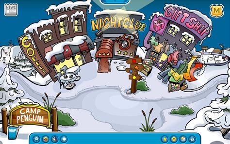 Image Town During Camp Penguin  Club Penguin Wiki Fandom