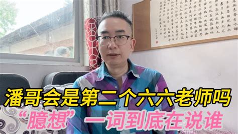 潘哥会是第二个六六老师吗， 臆想”一词到底在说谁【猎场大叔】 Youtube