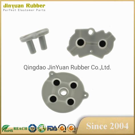 China Supplier Customized PCB Conductive Silicone Rubber Keypad Button Rubber Button And