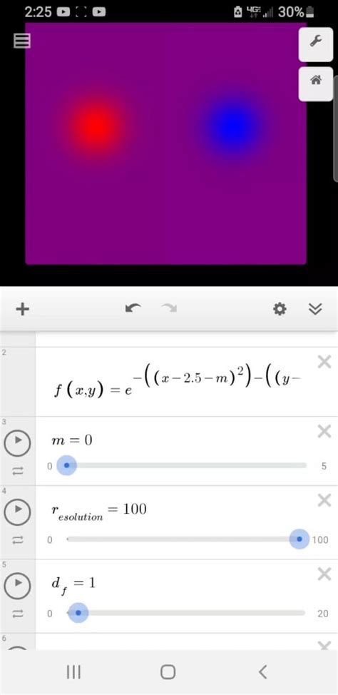 I Made A Hight Mapping Of A 3d Function Using Points Rdesmos