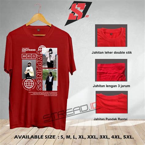 Jual Kaos Desain Sendiri Sablon Kaos Satuan Kaos Sablon Nama Kaos Foto Pacar Kaos Foto
