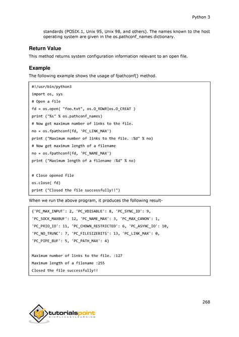Python Tutorial 15 Standards POSIX Unix 95 Unix 98 And Others The Names Known To The
