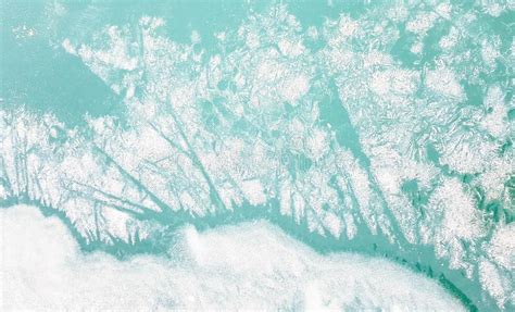 Frost At The Water Texture Stock Photo Image Of Season