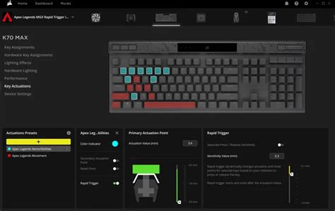 Best Rapid Trigger Settings For Apex Legends Corsair