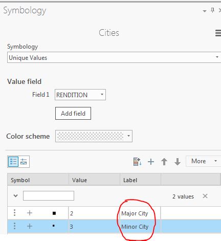 Solved How To Edit Symbol Labels Of A Feature Layer Esri Community