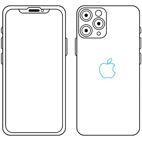 How To Draw An Iphone Really Easy Drawing Tutorial Artofit