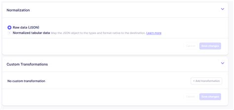 Cannot Save Normalized Tabular Data On Postgres To Postgres Transformation Connector