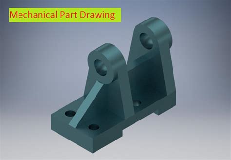Design Part Assembly Drawing Through Autodesk Inventor A Cad By Musman766 Fiverr