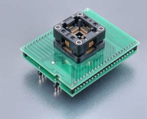 DIL QFP ZIF AC Programming Programmer Adapter Socket