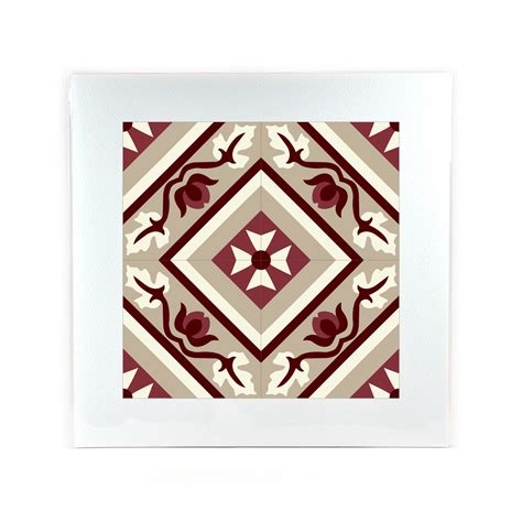 Malta Tile Print Pattern No19 Stephanie Borg