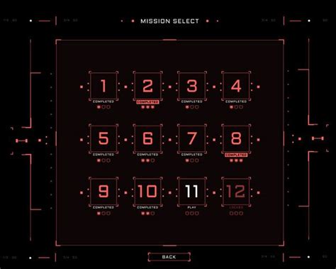 Interface In Game Collection Of Video Games Ui Screenshots And Videos