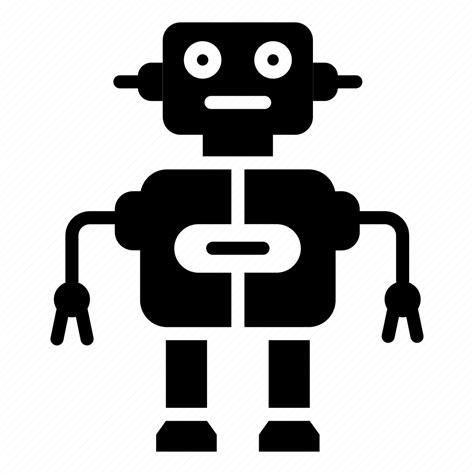 Ai Robot Artificial Intelligence Bionic Man Humanoid Icon
