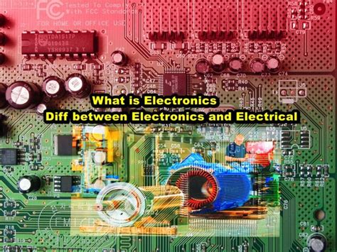 Difference Between Electronic And Electric