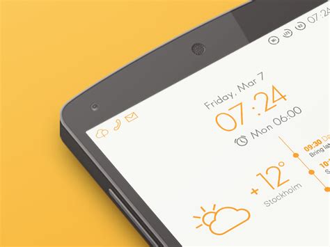 Android Homescreen Holo Ui Light By Jimmy Lee Skrufve On Dribbble