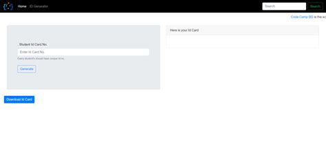 Github Dev Mhrony Online Id Card Genarator In Php With Mysql Database