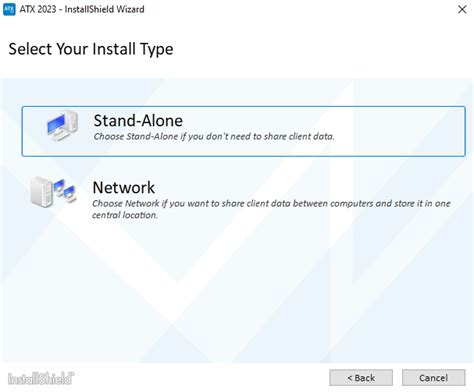 Stand Alone Installation