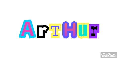 Arthur Name Animated  Logo Designs