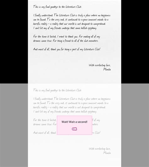 If Ddlc Was Actually An Act Rddlc