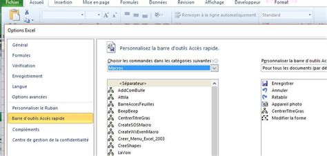 Utilisation Dun Complément Excel