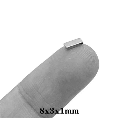 20~200pcs 8x3x1 Small Block Magnets N35 8 3 1 Neod Vicedeal