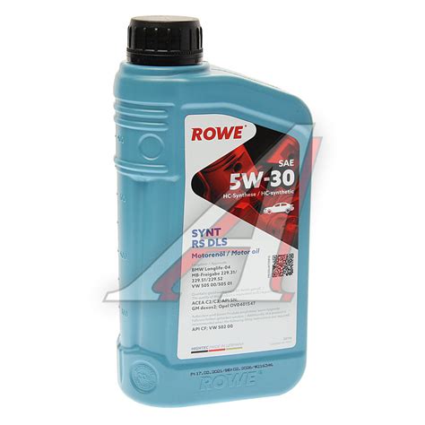 20118001099 Масло моторное HIGHTEC SYNT RS DLS SN/CF/C2/C3 5W30 синт.1л ...