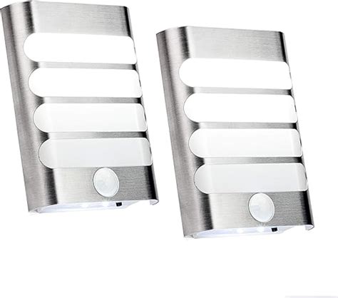 Leadleds Motion Sensor Wall Sconces Rechargeable 2 Pack Wireless LED Wall Lights Luxury