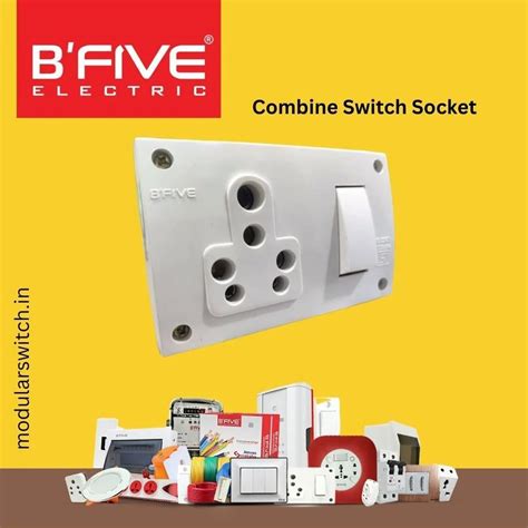 6a Modular Electrical Switch And Socket Combination Latest Price