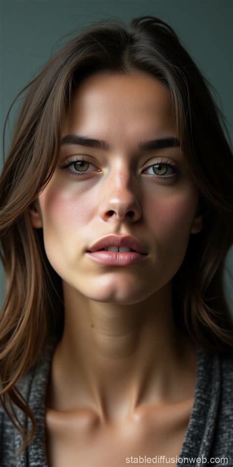 Woman With Facial Abnormality Stable Diffusion Online