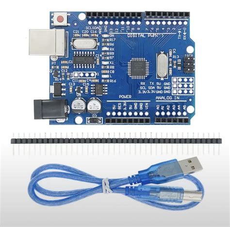 Плата Arduino Uno R3 Atmega328p купить на Ozon по низкой цене 1512136666