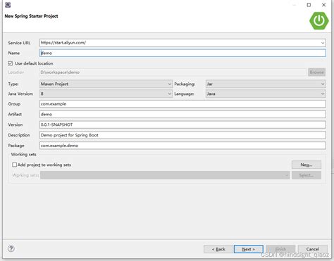 Eclipse创建springboot项目 Csdn博客