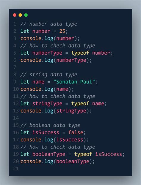 Programming Hero Community 3 Most Commonly Used Primitive Data