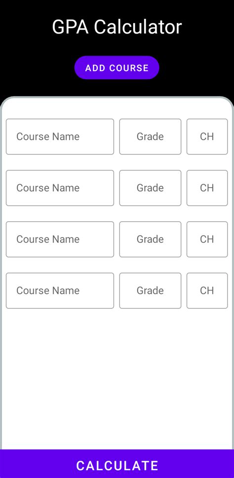 GitHub Usman Zeb GPA Calculator A Simple College GPA Calculator Developed In Native Android