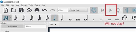Unable To Play Back Tunes MuseScore