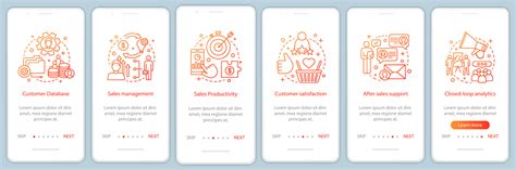 Marketing Onboarding Mobile App Page Screen Vector Template 3769730