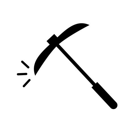 Mining Pickaxe Icon Excavation Vector 26729612 Vector Art At Vecteezy