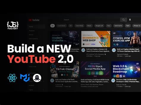Free Video Build And Deploy A Modern YouTube Clone Application In React JS With Material UI