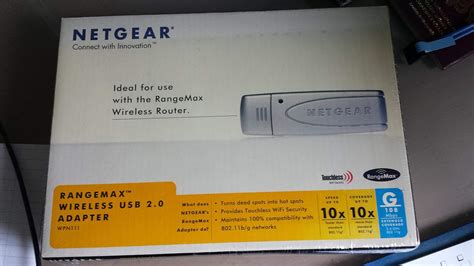 Netgear Rangemax Wpn Wireless Usb Adapter Amazon Co Uk Computers Accessories