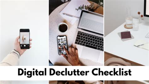 Easy Digital Declutter Checklist To Simplify Your Digital Life