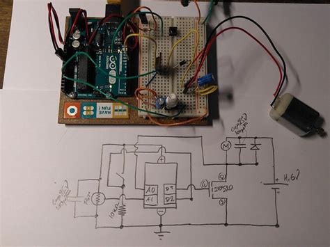 How To Control Speed Of Motorized Pinwheel Using A Potentiometer