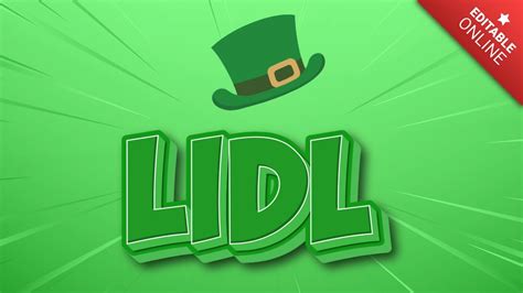 Lidl Irish Text Effect Generator