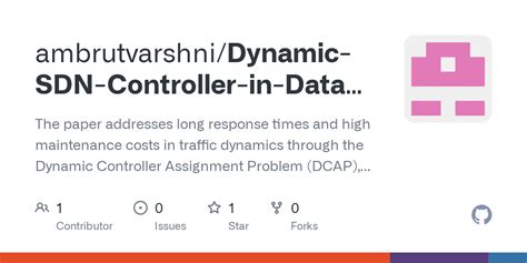 Github Ambrutvarshni Dynamic Sdn Controller In Data Center Networks