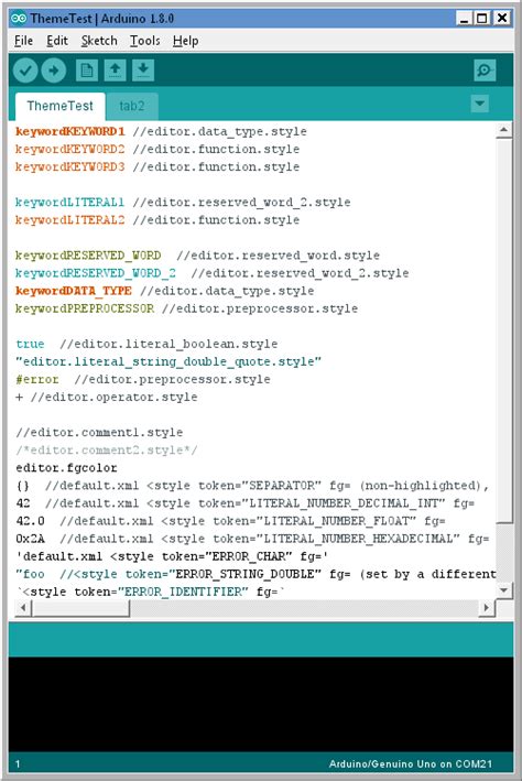 Styling Variables Ide 1x Arduino Forum
