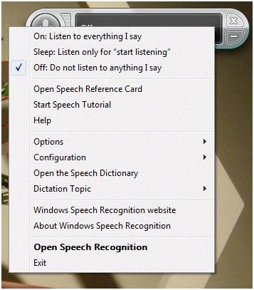 Programming Speech In WPF Speech Recognition