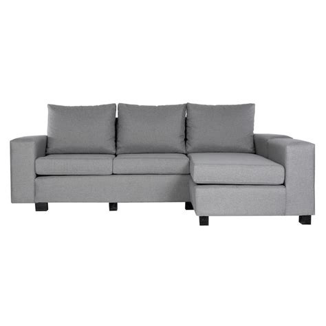 Sillón Esquinero 3 Cuerpos Cleo Butacon Grande Chenille Color Gris