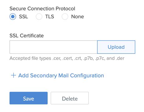 Mail Server Configuration Zoho Creator Help